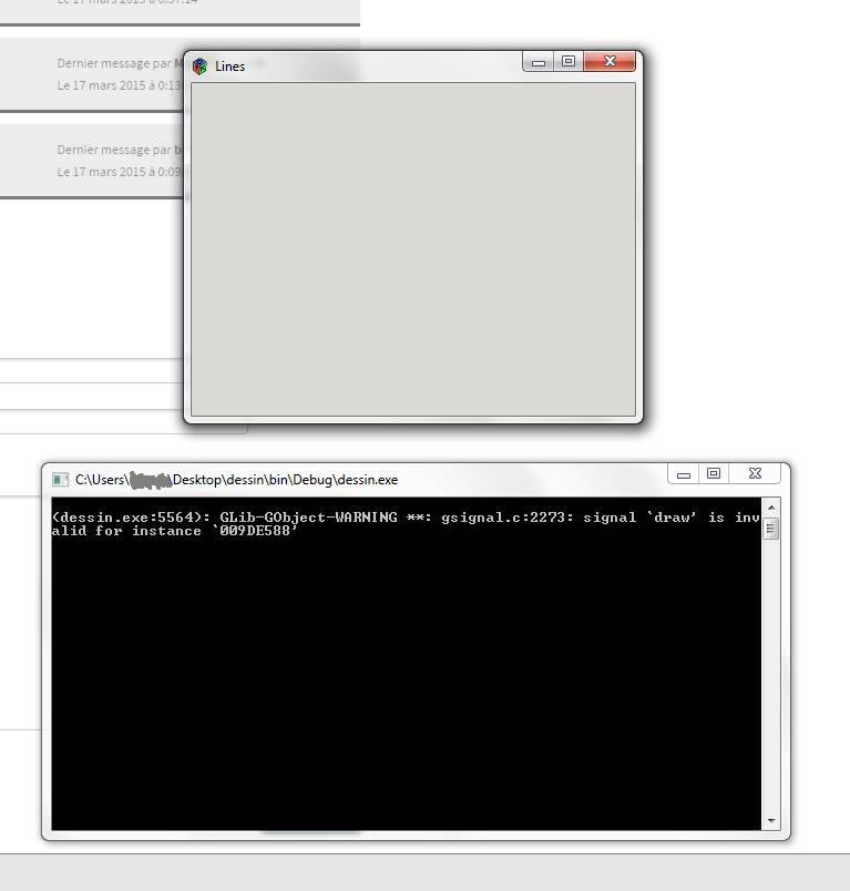 [GTK2/CAIRO] signal 'draw' invalid for instance - windows / code::blocks / gtk 2.16.6 / cairo ...