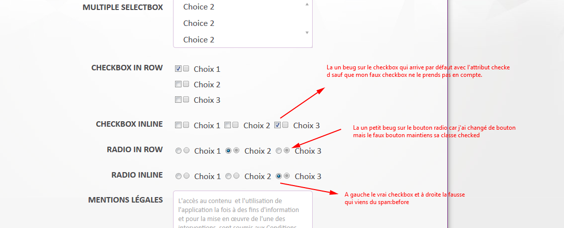 Jquery Script Pour Checkbox Et Bouton Radio Par Khalid95800 Page 1 Openclassrooms