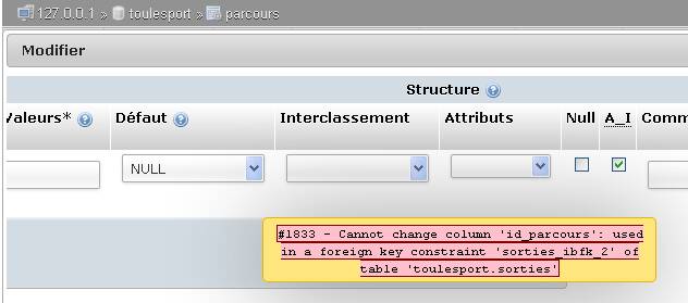 Mysql Et Php Jointure Et Type De Caractère Enum Page 1 Openclassrooms