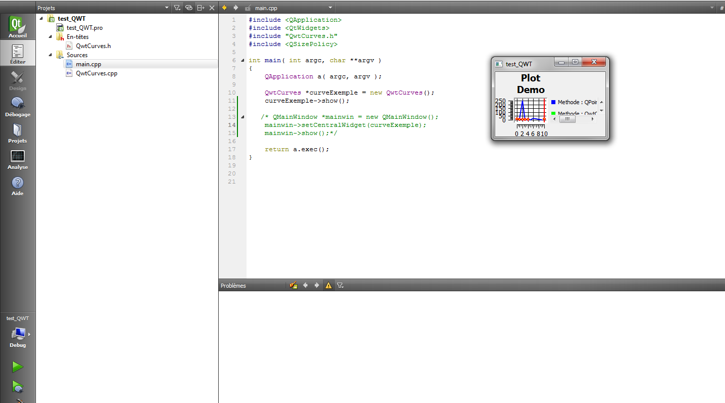 Qt Réduire Taille Widget Qwtplot Page 1 Openclassrooms