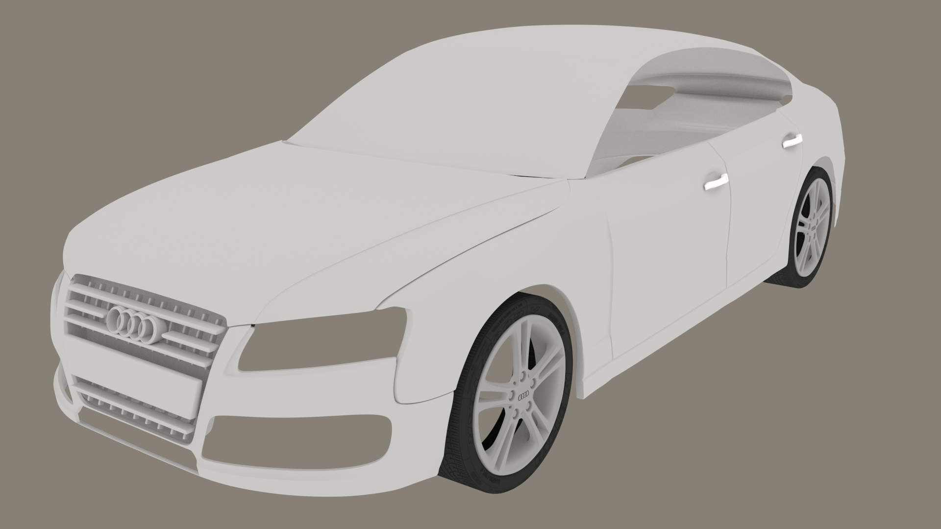 [WIP] Premier WIP : Audi A5 - Mon premier WIP ! par Llywellyn - page 1 - OpenClassrooms
