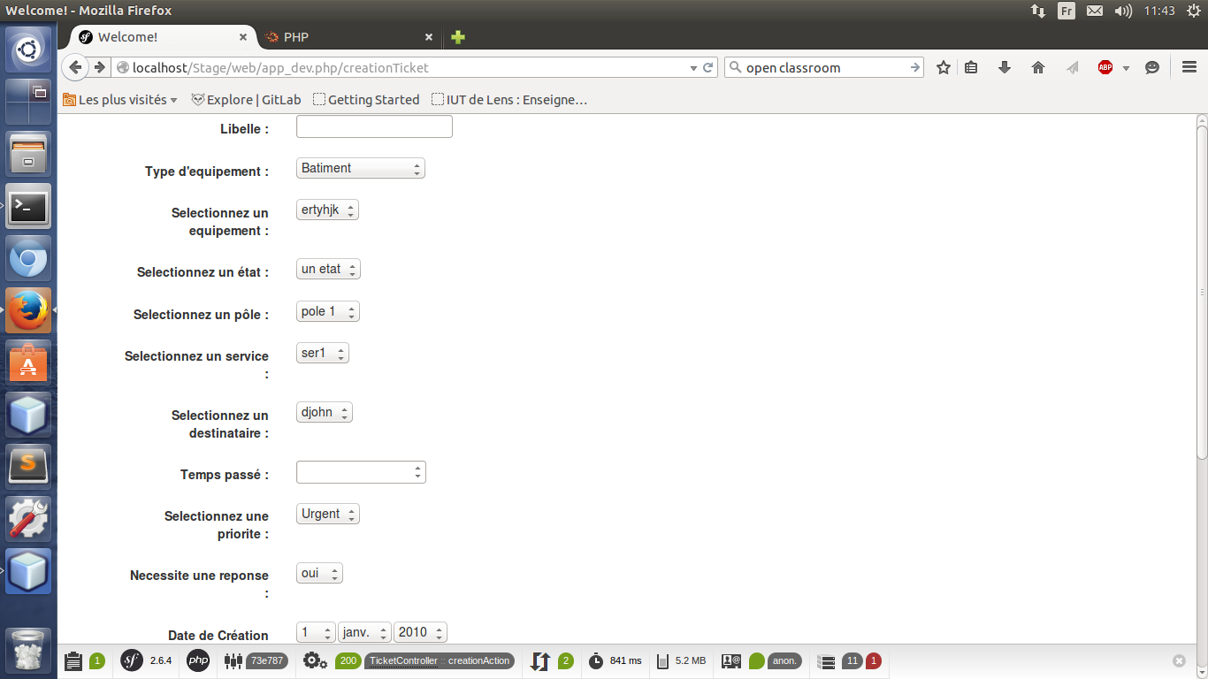 [Résolu] [Symfony2][Ajax] modification champs select par theragekevin - page 1 - OpenClassrooms