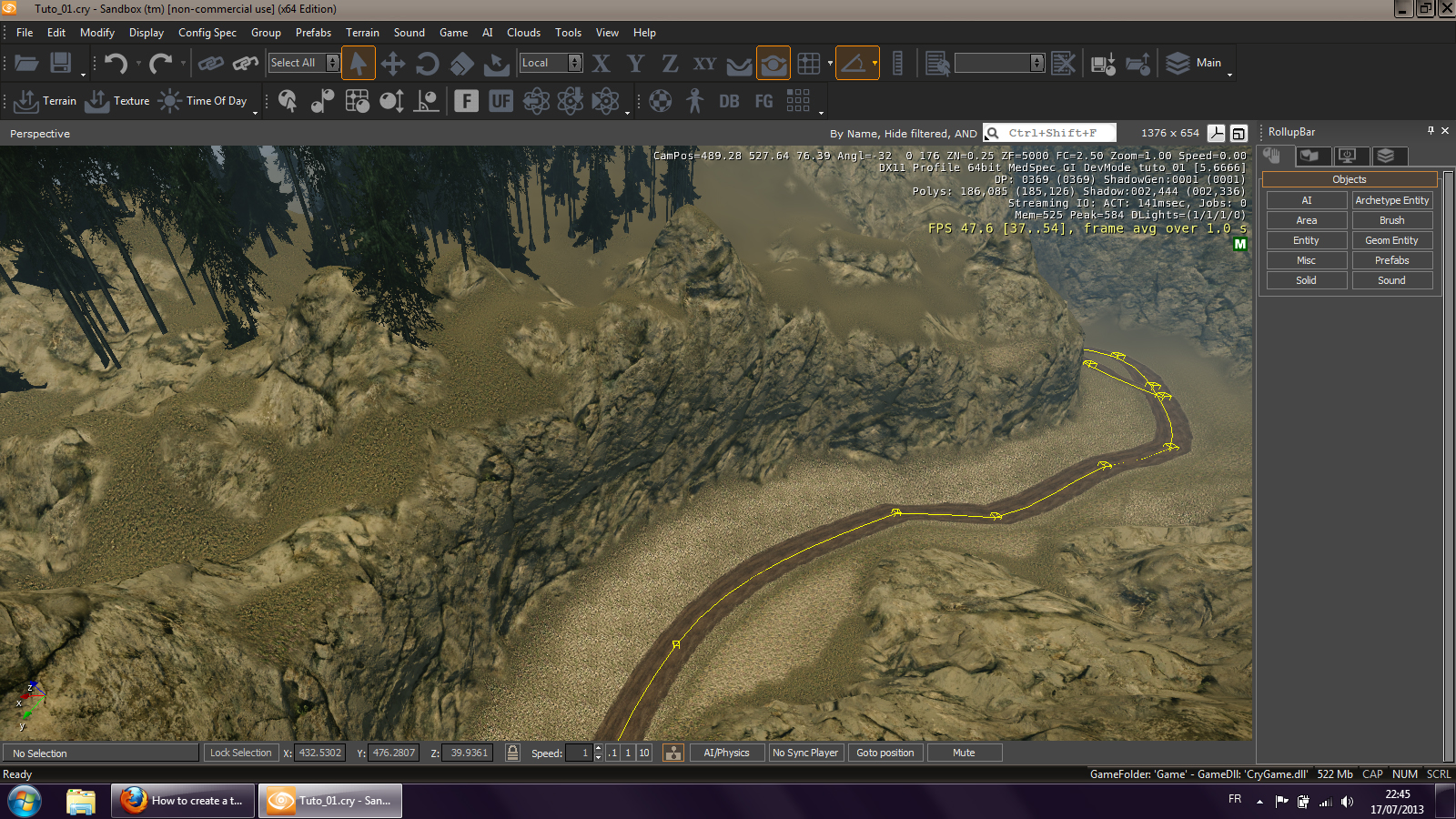 [CryENGINE 3] Réinitialisation des textures... par Keysaw - page 1 - OpenClassrooms