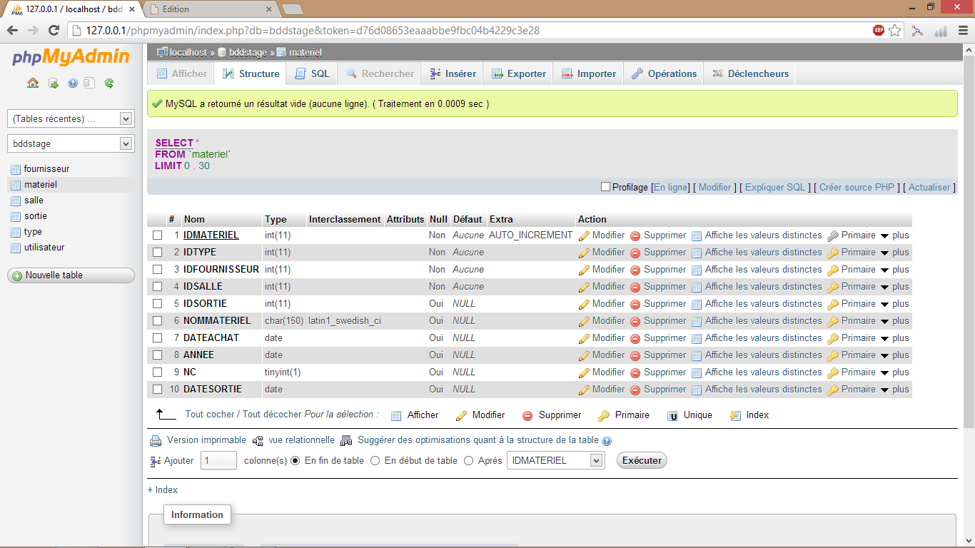 Insert into pour table avec jointure par Anthonyzc - page 1 - OpenClassrooms
