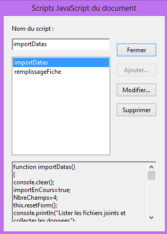 selecteur javascript