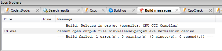 [Résolu] Problème Code::Blocks - Impossible d'afficher la console souhaitée par Afrobeat - page ...