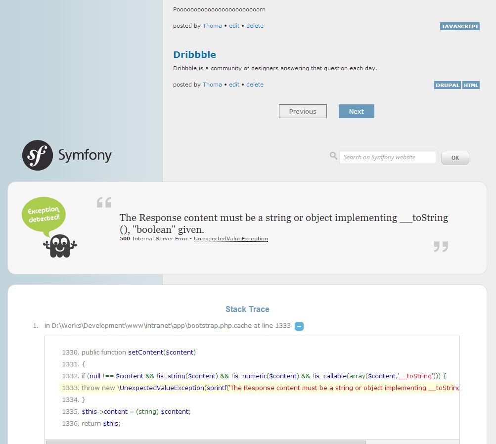 [Symfony2] Bonne méthode pour gérer les cookies - page 1 - OpenClassrooms