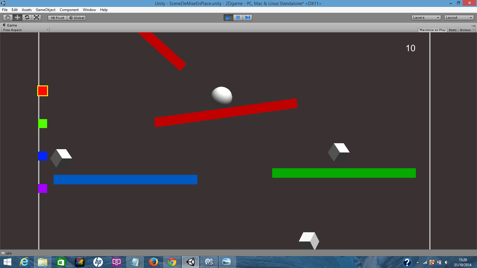 [Jeu vidéo 2D] Jeu de plateforme par toini - OpenClassrooms