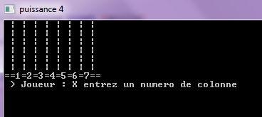 Créer jeux puissance 4 en c++ pour école par crowel - OpenClassrooms