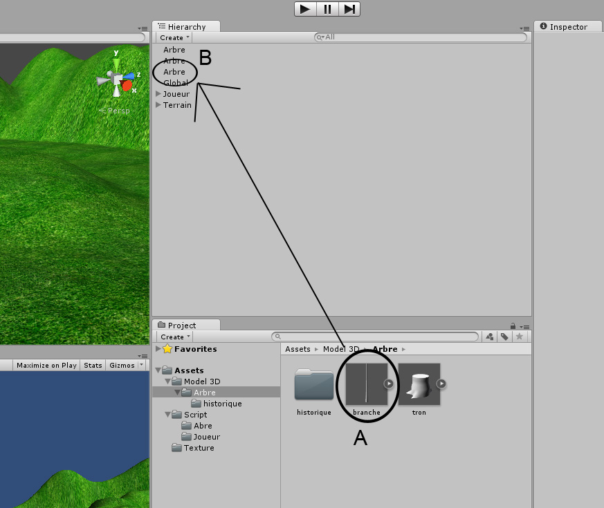 Unity , créé GameObject avec model 3D (C#) par Eyefighter - page 1 ...