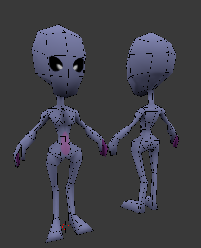 [WIP] Alien low poly par JérémieWiedenmann - page 1 - OpenClassrooms