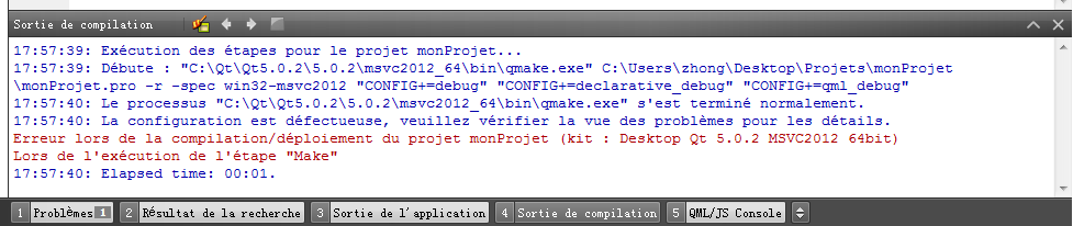 [Résolu] Problème avec Qt - Problème de compilateur par kritpo - page 1 ...