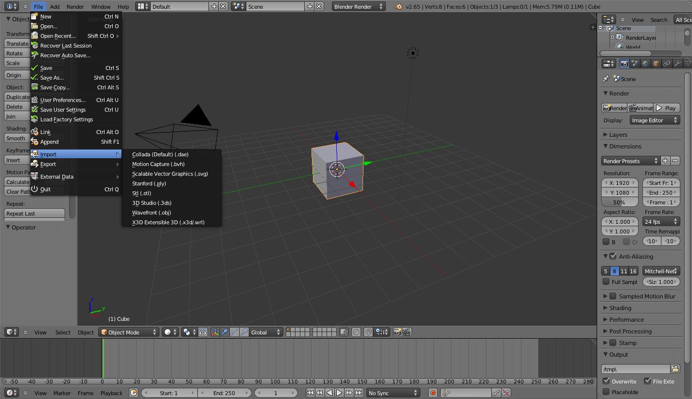 Blender, problème d'extension ? par Weasel23 - OpenClassrooms
