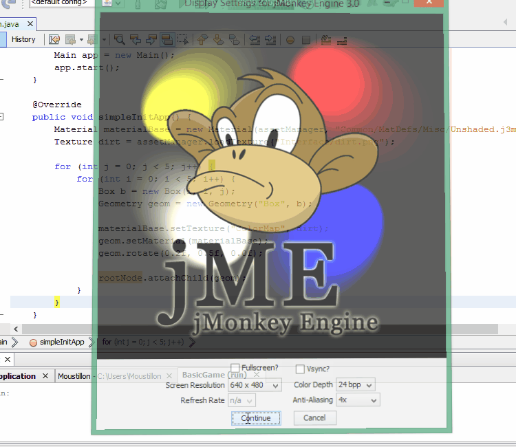 [Résolu] [JME3] Bug de texture ? - OpenClassrooms