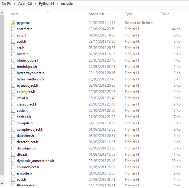 Pygame pour Python 3.4 ? - Avec Linux par Adrien++ - page 1 ...