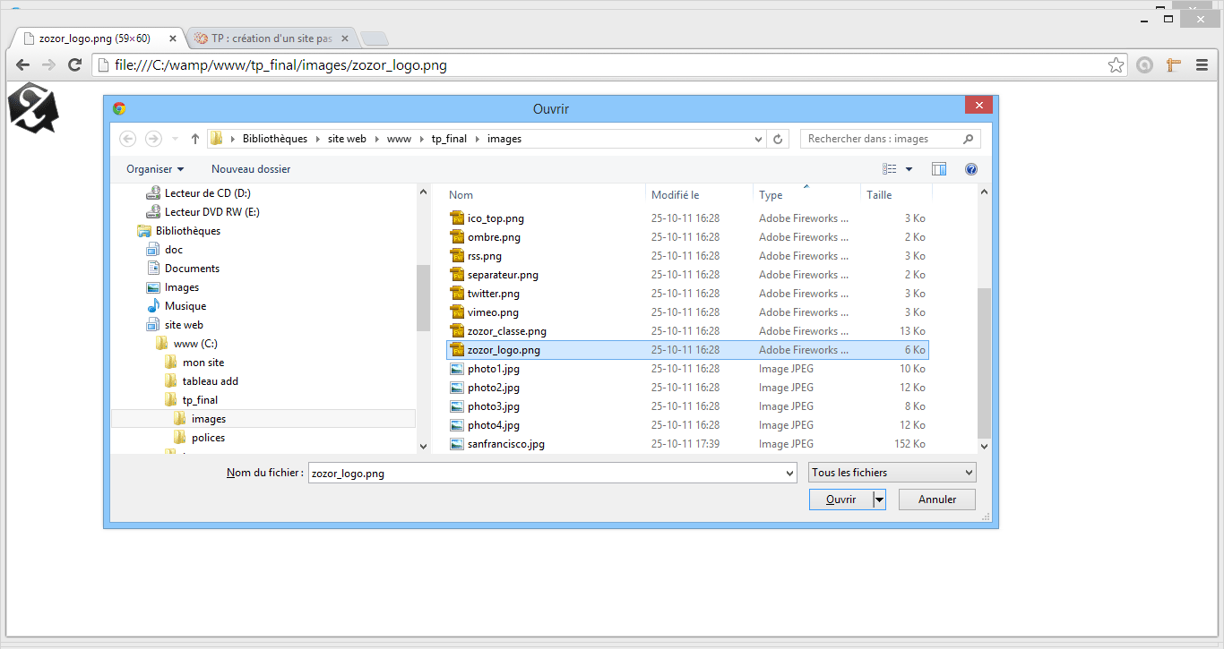 Je ne vois pas mes images, peu importe le format ! - Affichage d'images ...