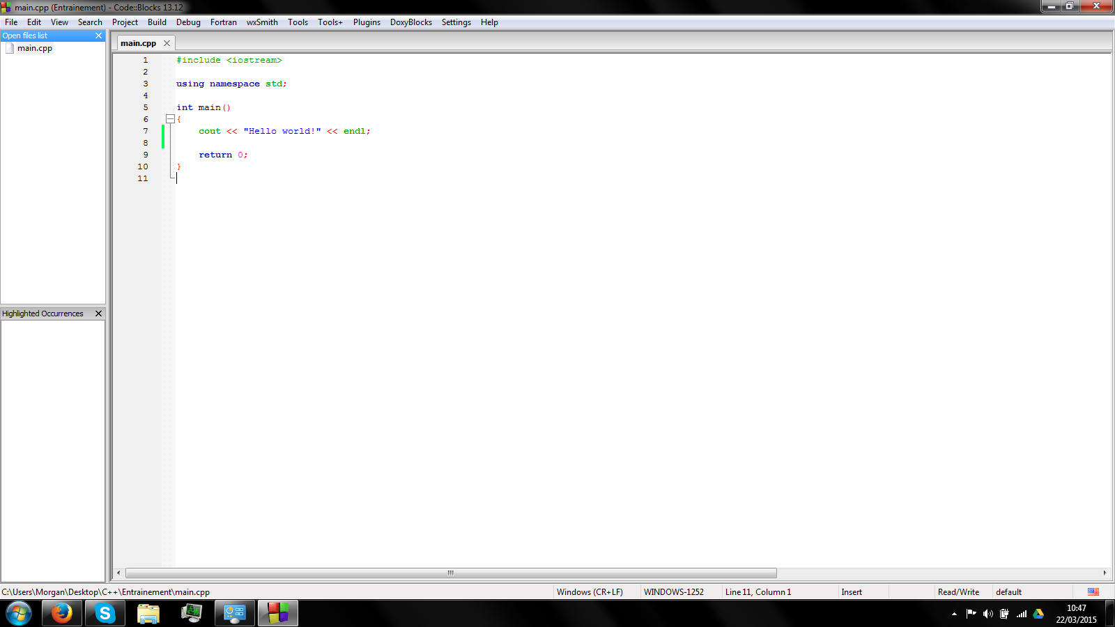 [Résolu] Problème avec Code Blocks par Ozyhcs - page 1 - OpenClassrooms