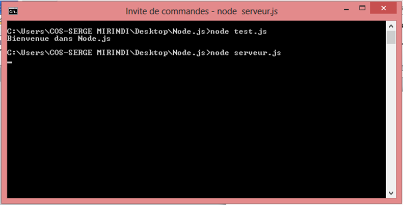 Problème avec Node.js - Le serveur localhost ne fonctionne pas par ...