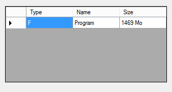 [Résolu] [C#] DataGridView par Zekrix - page 1 - OpenClassrooms
