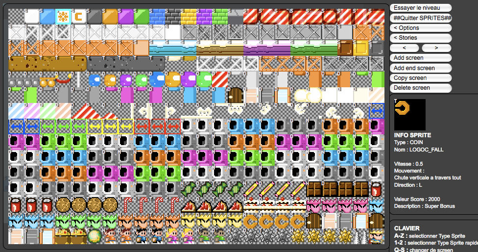 Jeu 8 bit 100% HLMT5 - Javascript - Stinckingdom II - Le jeu 8 bit de ...