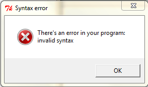 [Résolu] [Tkinter][Python 2.7.6] Erreur de Syntaxe bizarre par ...