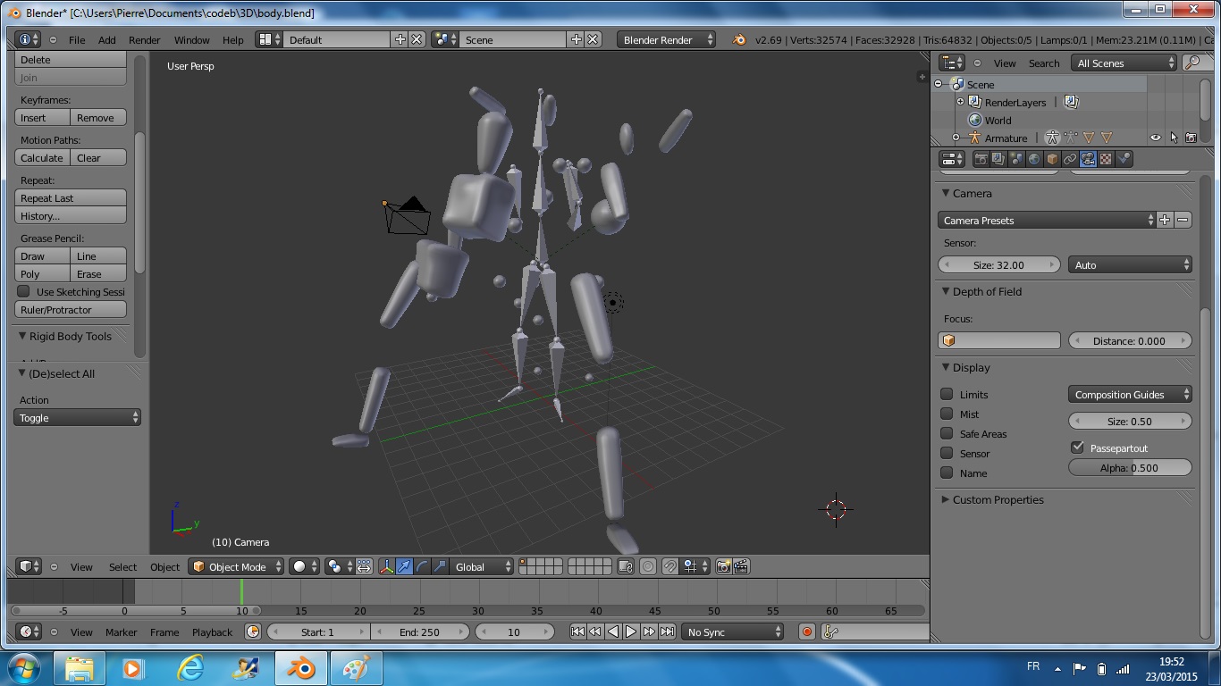 [Blender] Bug d'animation : mon mesh explose ! par StormQ18 - page 1 ...