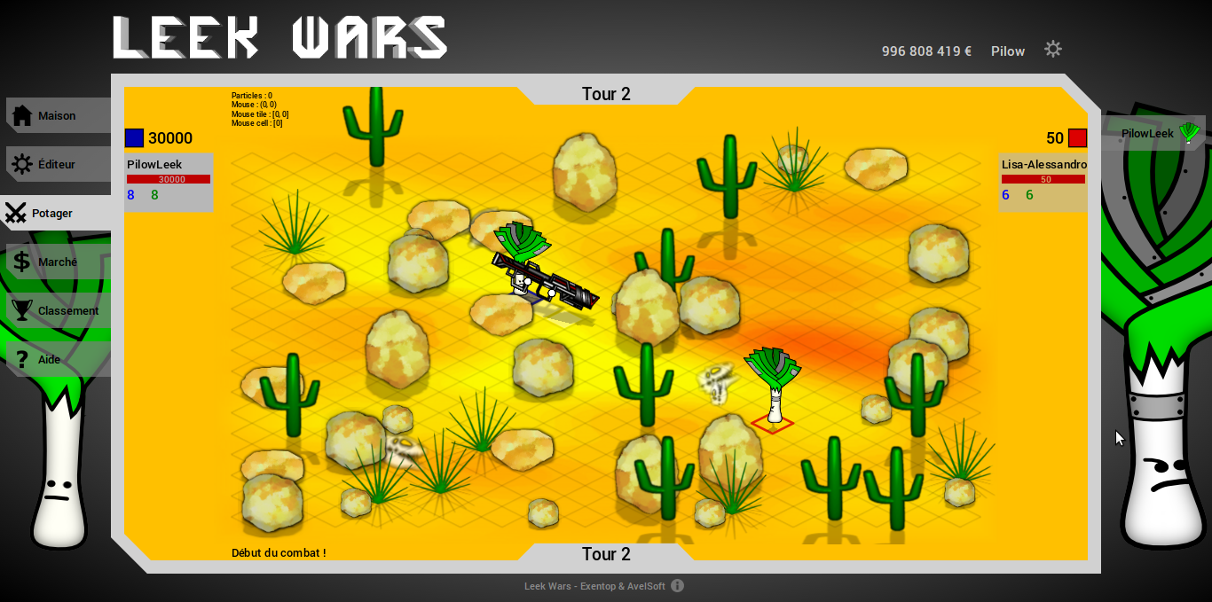[Jeu HTML5/PHP] Leek Wars - Programmation d'IA par Dawyde - page 1 ...