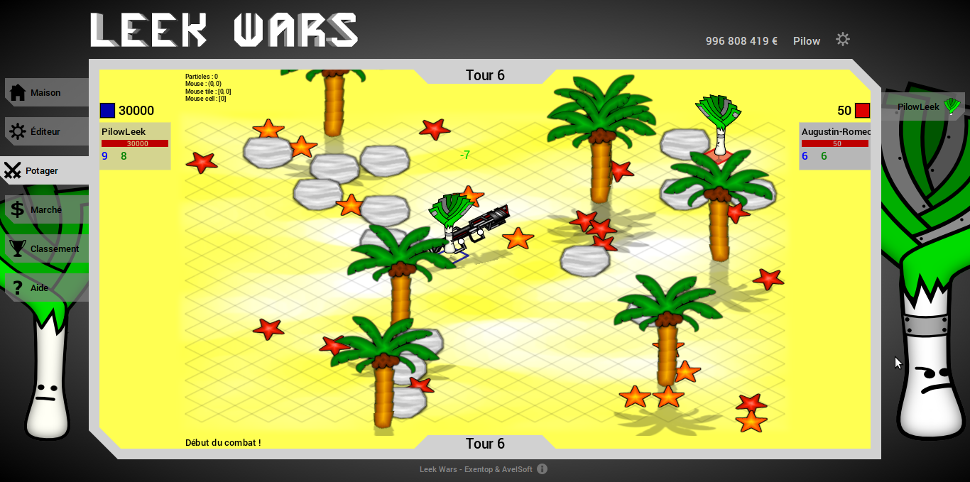 [Jeu HTML5/PHP] Leek Wars - Programmation d'IA par Dawyde - page 1 ...
