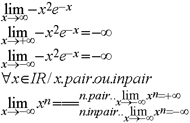 Terminale s [Limite exponentielle] par galariella - page 1 - OpenClassrooms