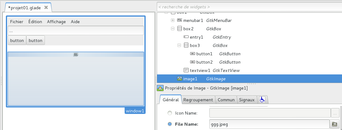 Interface Glade - Afficher image - page 1 - OpenClassrooms