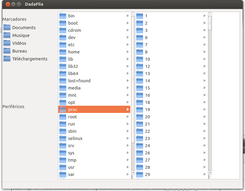 [Qt]QColumnView:changer la racine via un QListView par chindit - page 1 - OpenClassrooms